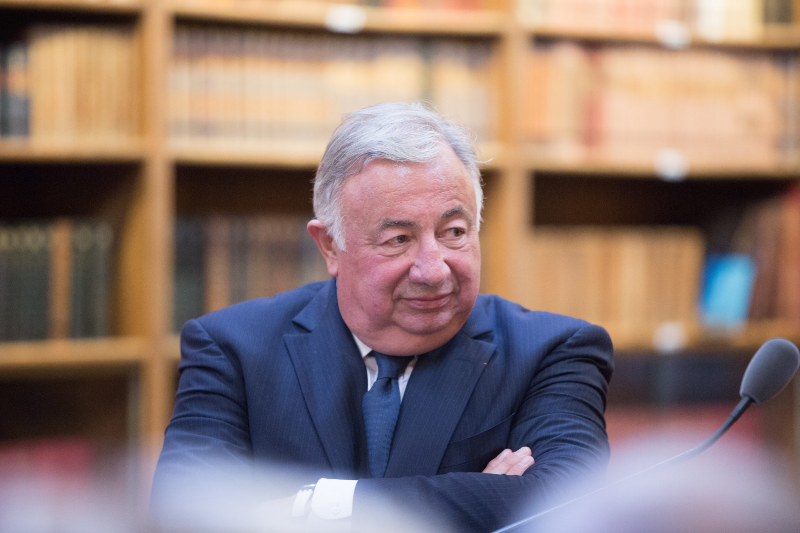 Gérard_Larcher,_Président_du_Sénat_français,_bibliothèque_du_Sénat ⋆ ...